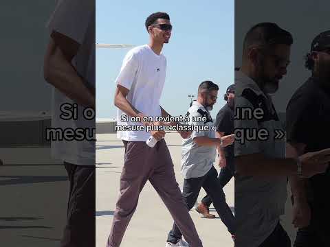 🤔 Mais combien mesure VRAIMENT Victor #Wembanyama ? #nba #shorts #Olympics #Paris2024 #Olympics2024