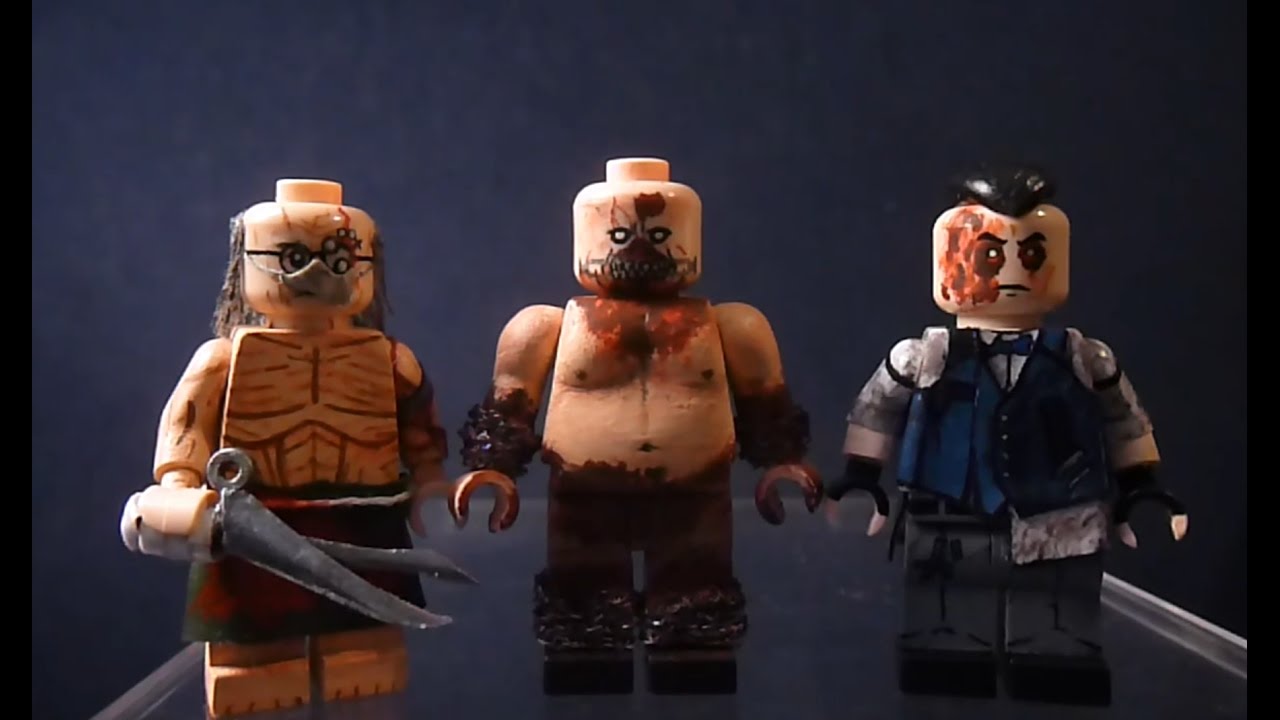 Custom Lego Outlast Minifigures: Chris Walker, Richard Trager, and ...