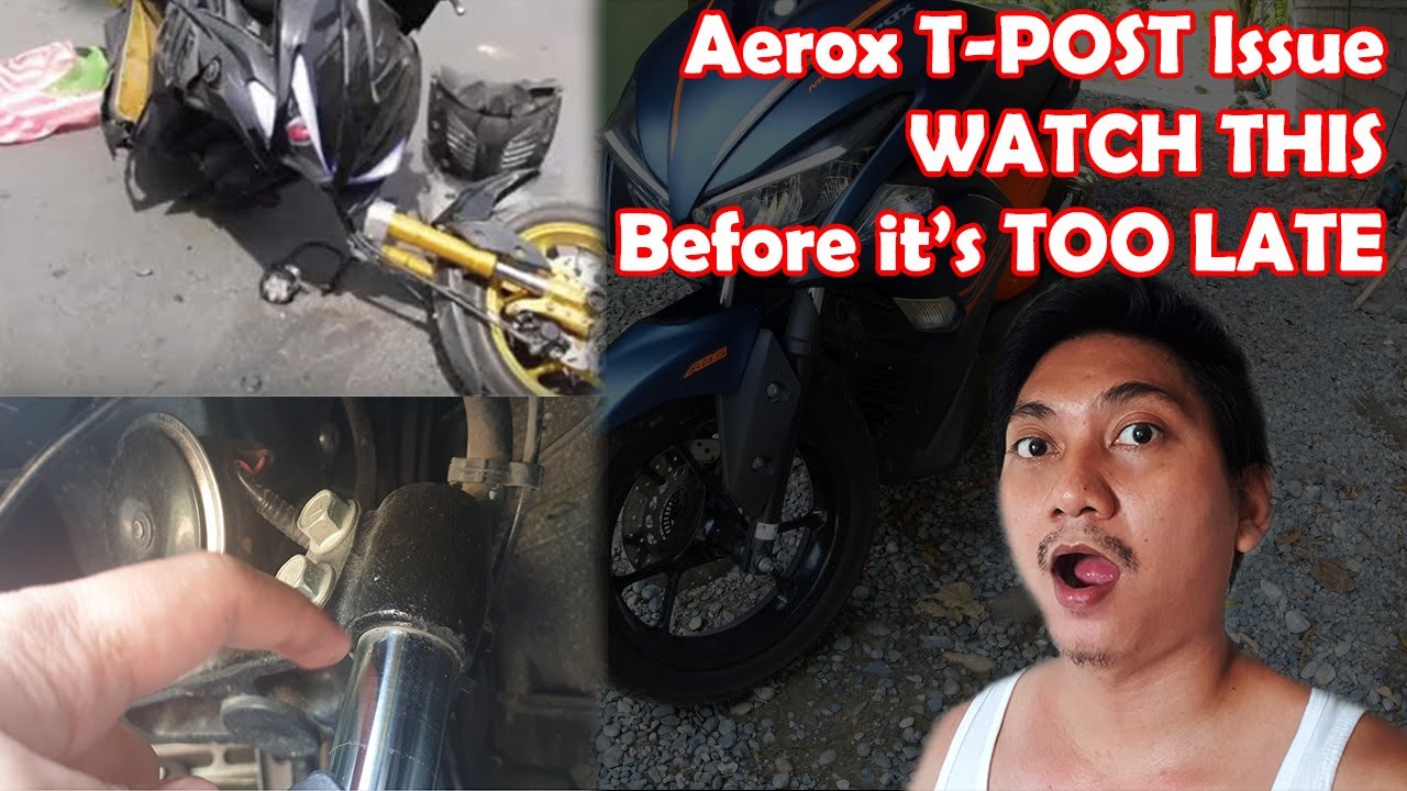 WATCH THIS! Before It's too late for your Aerox T-Post Problem - Front ...