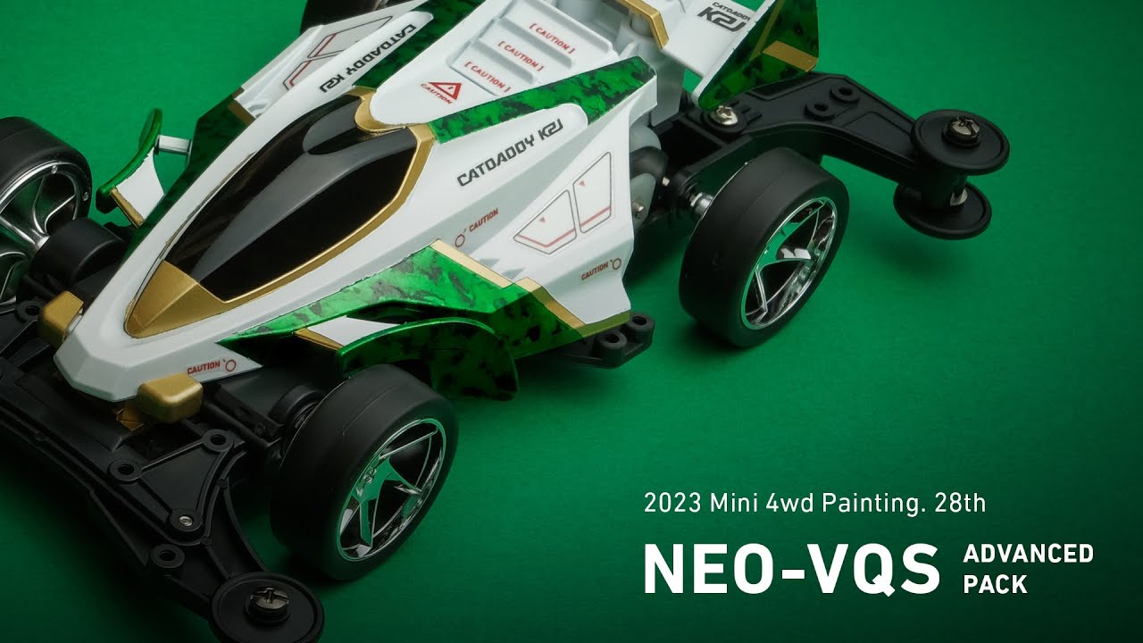 Mini 4WD Painting 28th_NEO-VQS ADVANCED PACK - YouTube