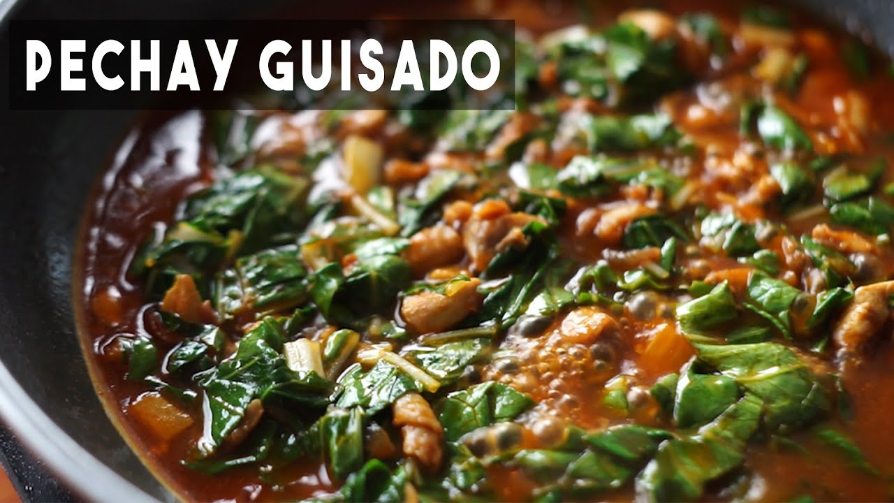 PECHAY GUISADO | Ulam Recipe | Kusina Wonders - YouTube