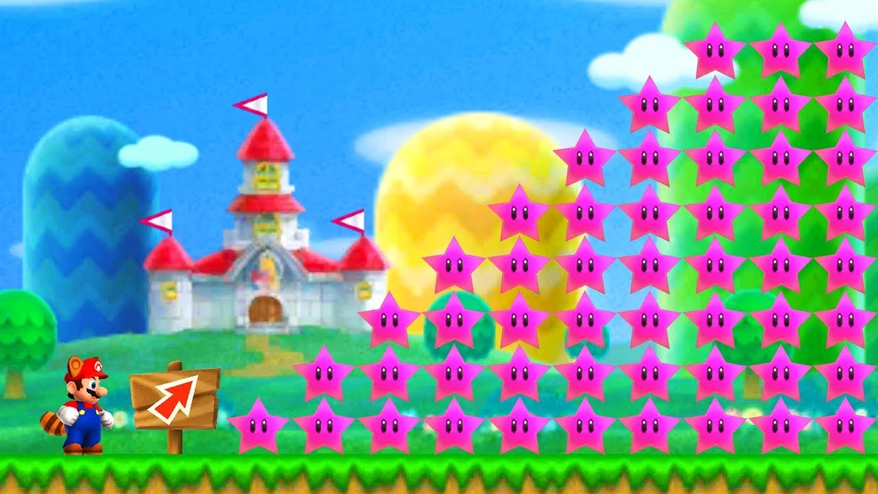 Can Mario Collect 999 Pink Stars in New Super Mario Bros. 2? - YouTube