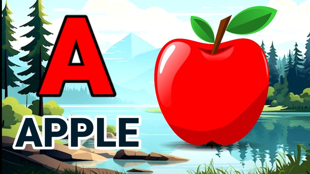 A for apple , b for ball , alphabets, abcd ,abcd song ,a for apple b ...