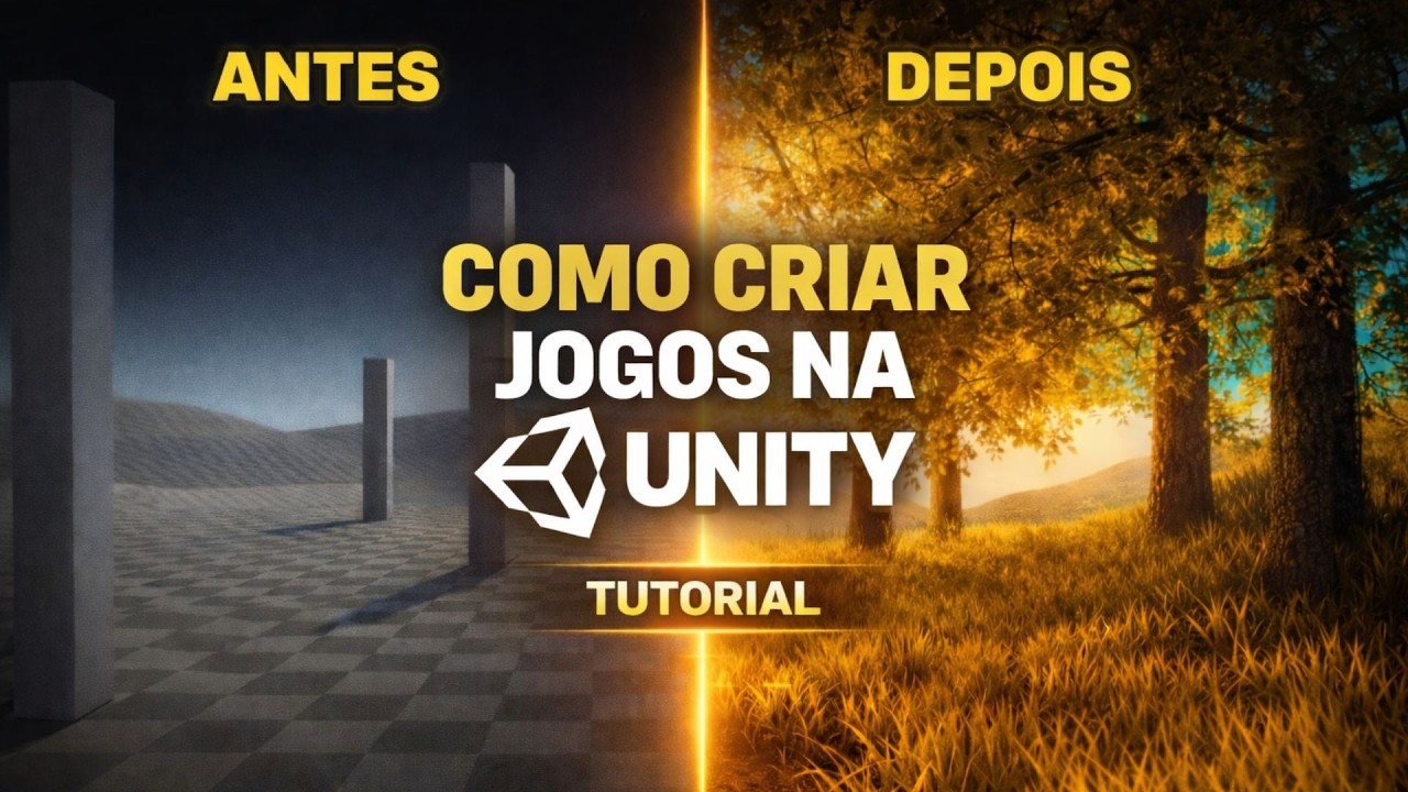 COMO CRIAR JOGOS NA UNITY - TUTORIAL - YouTube
