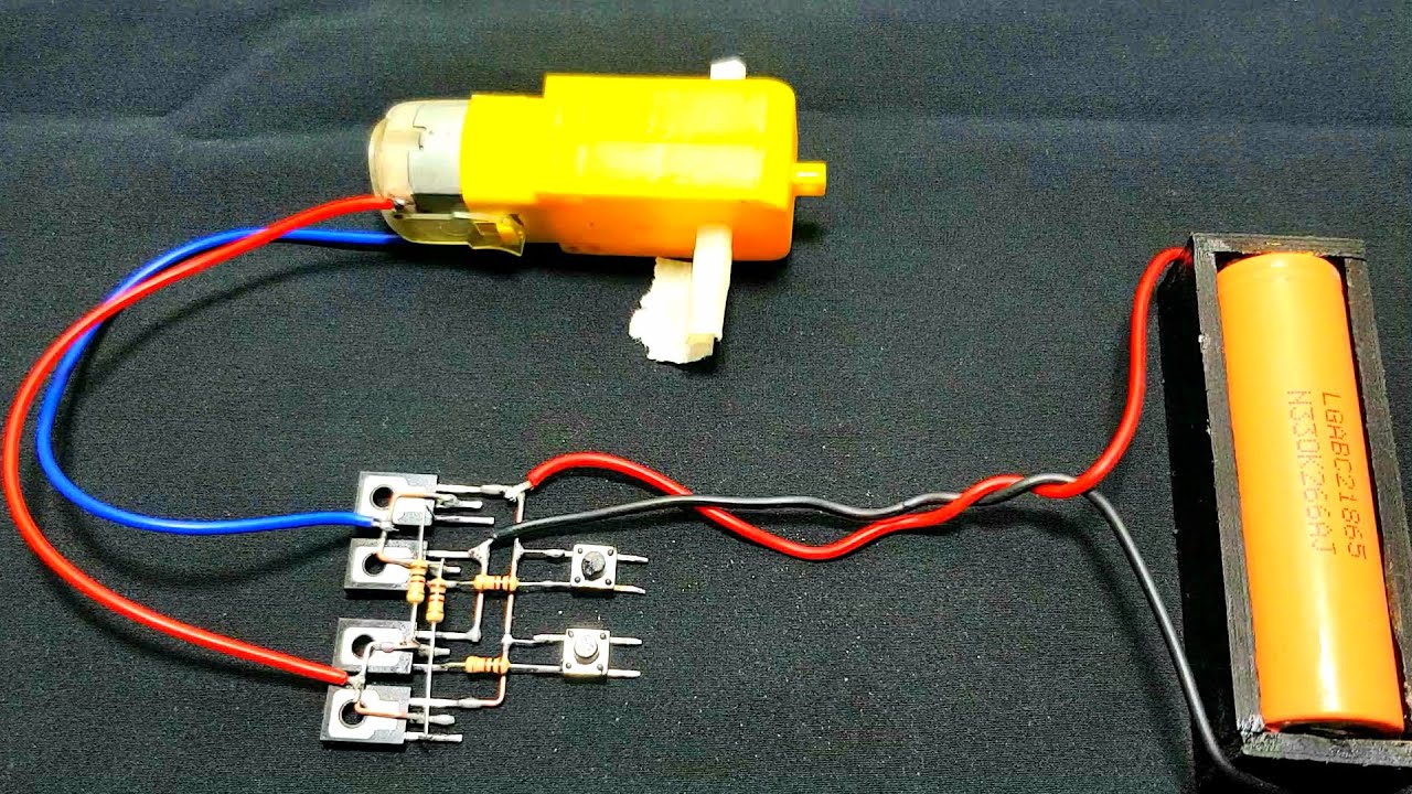 Most Useful DC motor Forward Reverse control//Perfect Device - YouTube