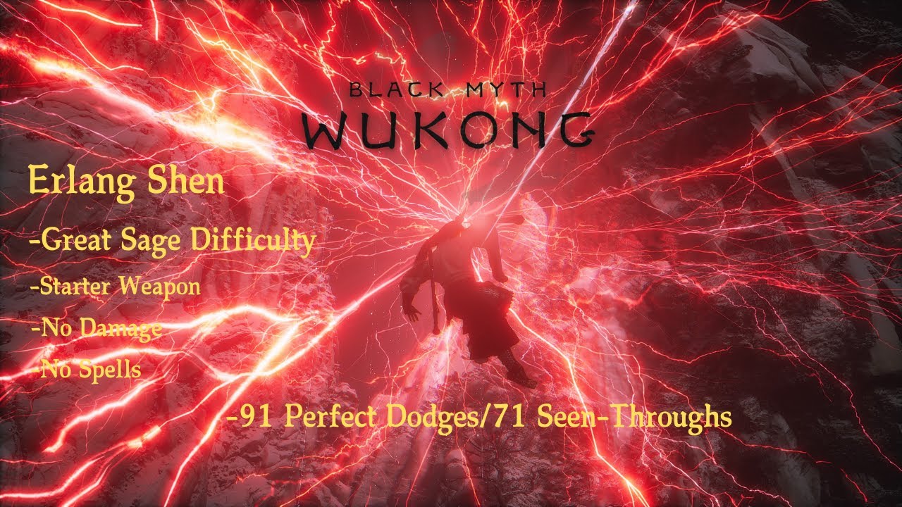 Erlang the Sacred Divinity - Great Sage Difficulty - Starter Weapon ...