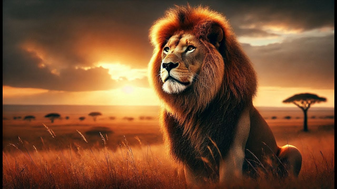 The African Lion: King of the Savannah and Nature’s Apex Predator - YouTube