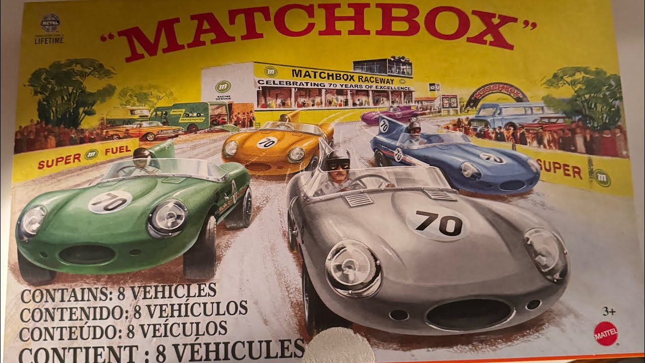 Finally opening the MATCHBOX 70TH ANNIVERSARY SET from LAST YEAR!?!?! - YouTube