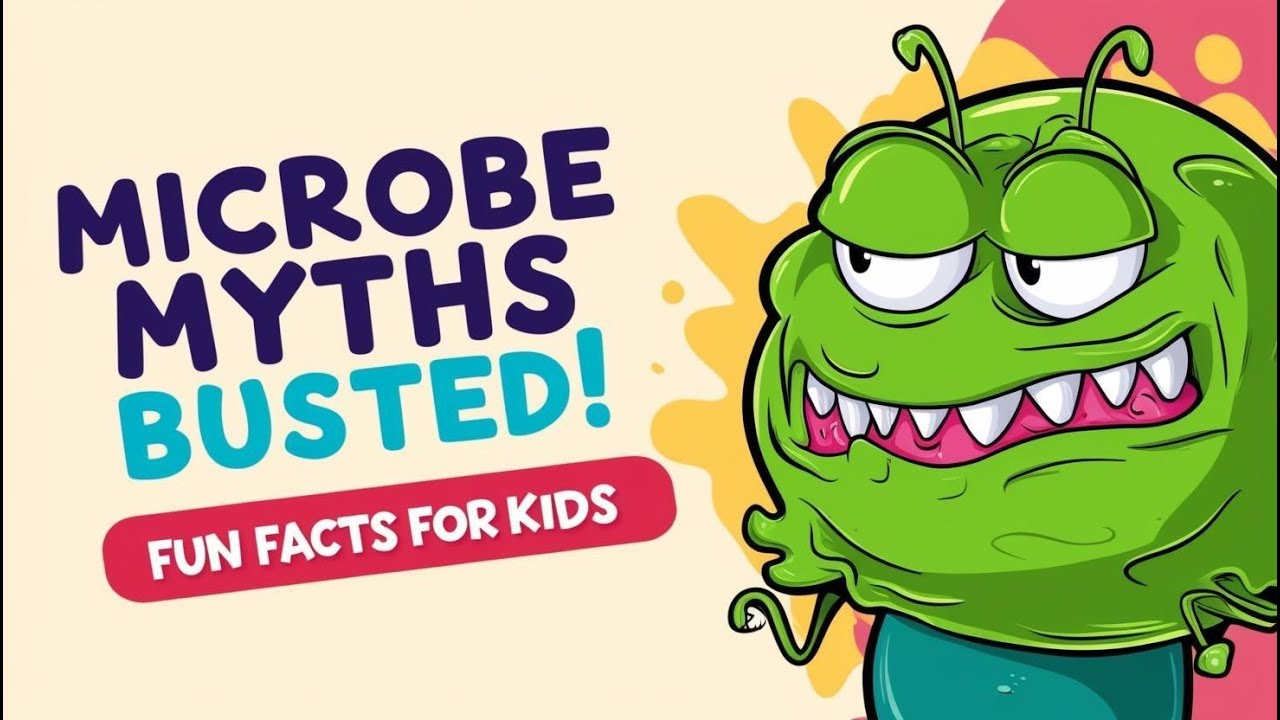 ''Microbe Myths Busted! Fun Facts for Kids''| Exploring Microbiology ...