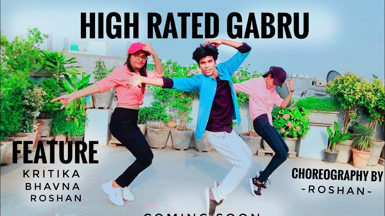 High Rated Gabru || Guru Randhawa||Choreography and Tutorial||ROSHAN ...