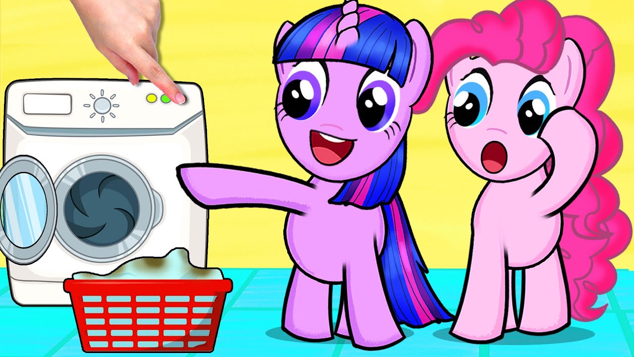 MY LITTLE PONY: Let's clean the room | Stop Motion Paper - YouTube