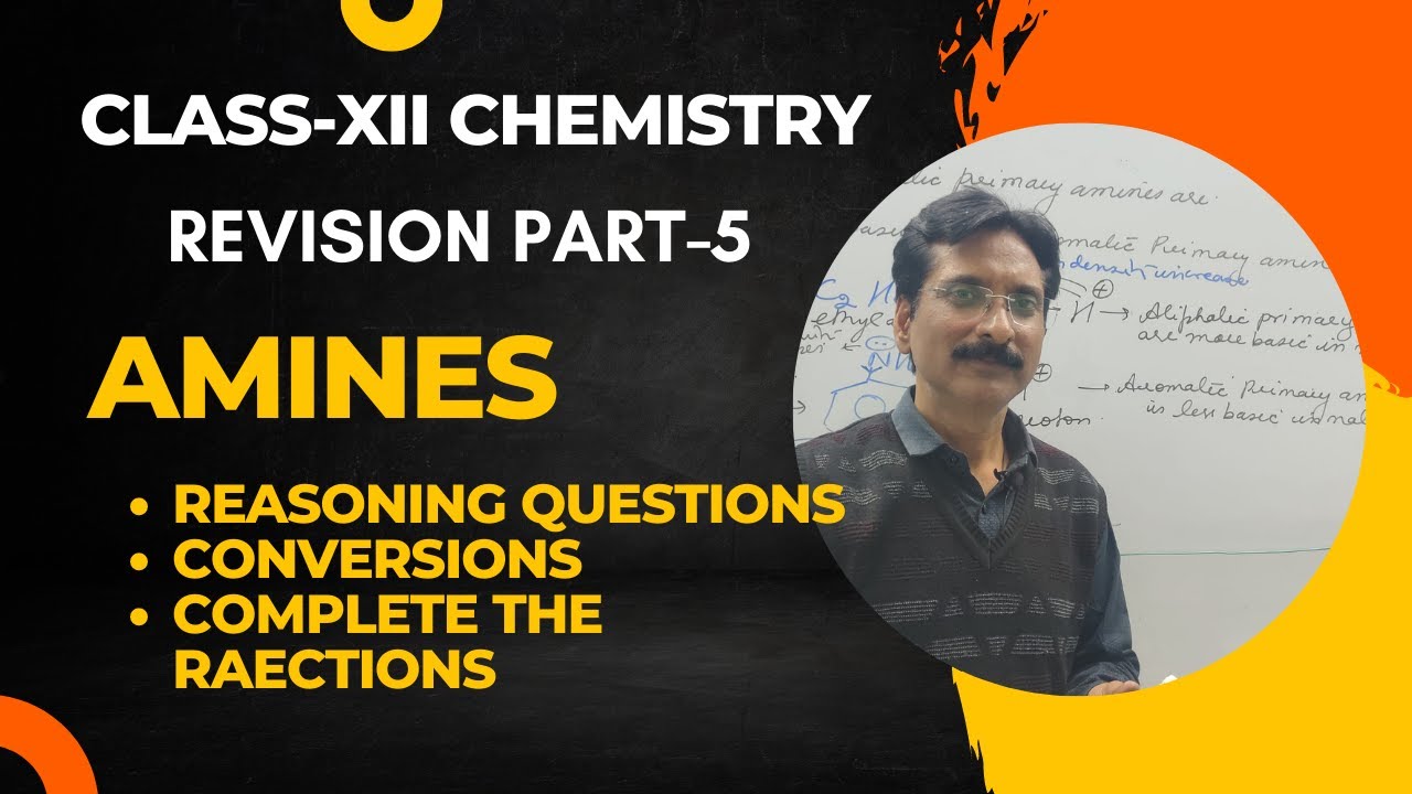 AMINES (PART-5) | CONVERSIONS | COMPLETE THE REACTIONS | IMP QUESTIONS ...