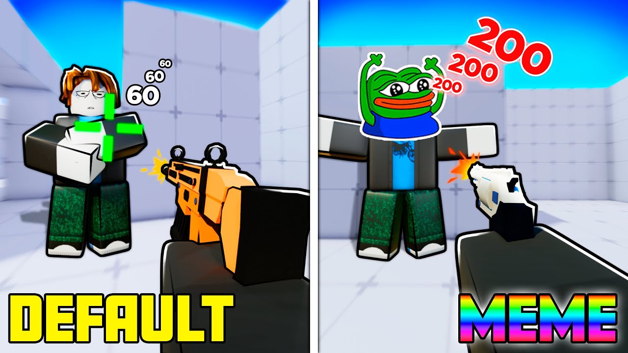 MEME CROSSHAIRS gave me AIMBOT in Roblox Rivals... - YouTube