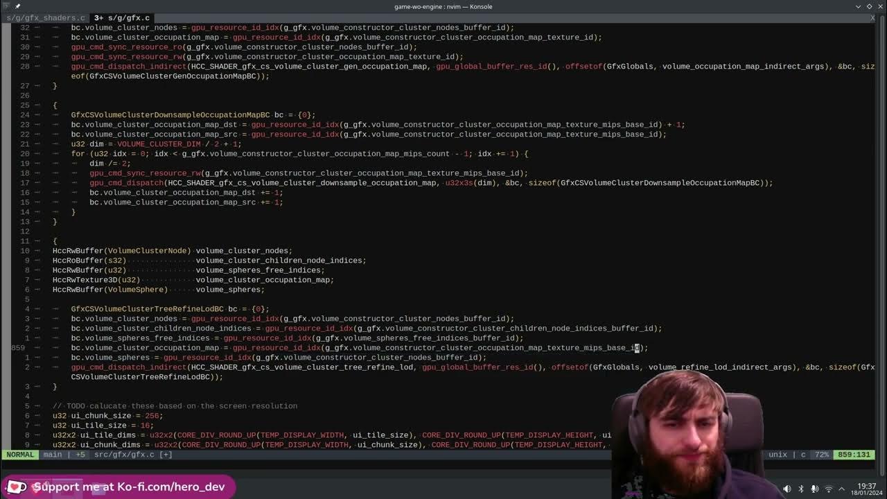 LOD & Clusters part 12 | Game W/O Engine Day 80 | C | Vulkan | Linux & Windows - YouTube