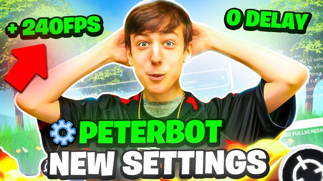 I tried Peterbot Settings to Get 240FPS on my low end pc - YouTube