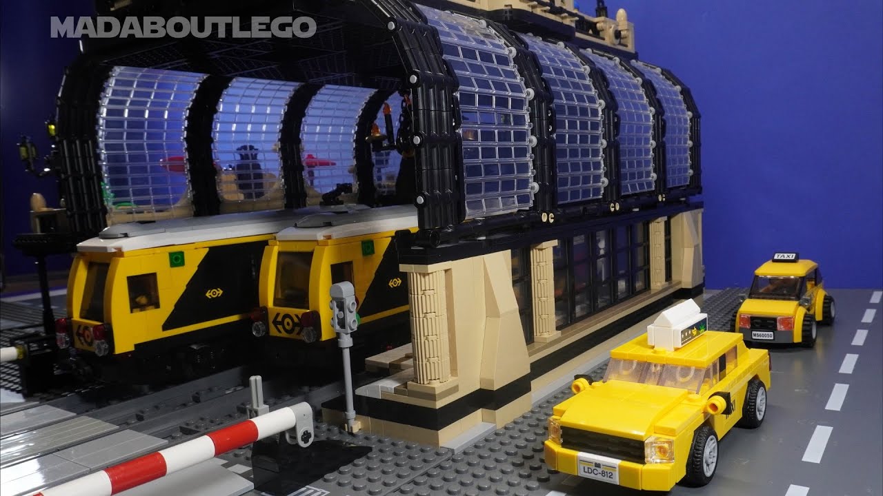 LEGO Studgate Trains and Station 910002. - YouTube