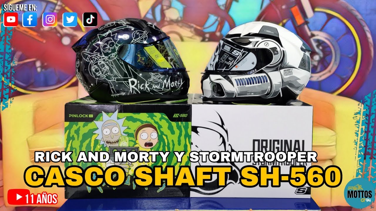 CASCO SHAFT SH-560 RICK AND MORTY Y STORMTROOPER BY CARTOON NETWORK ...