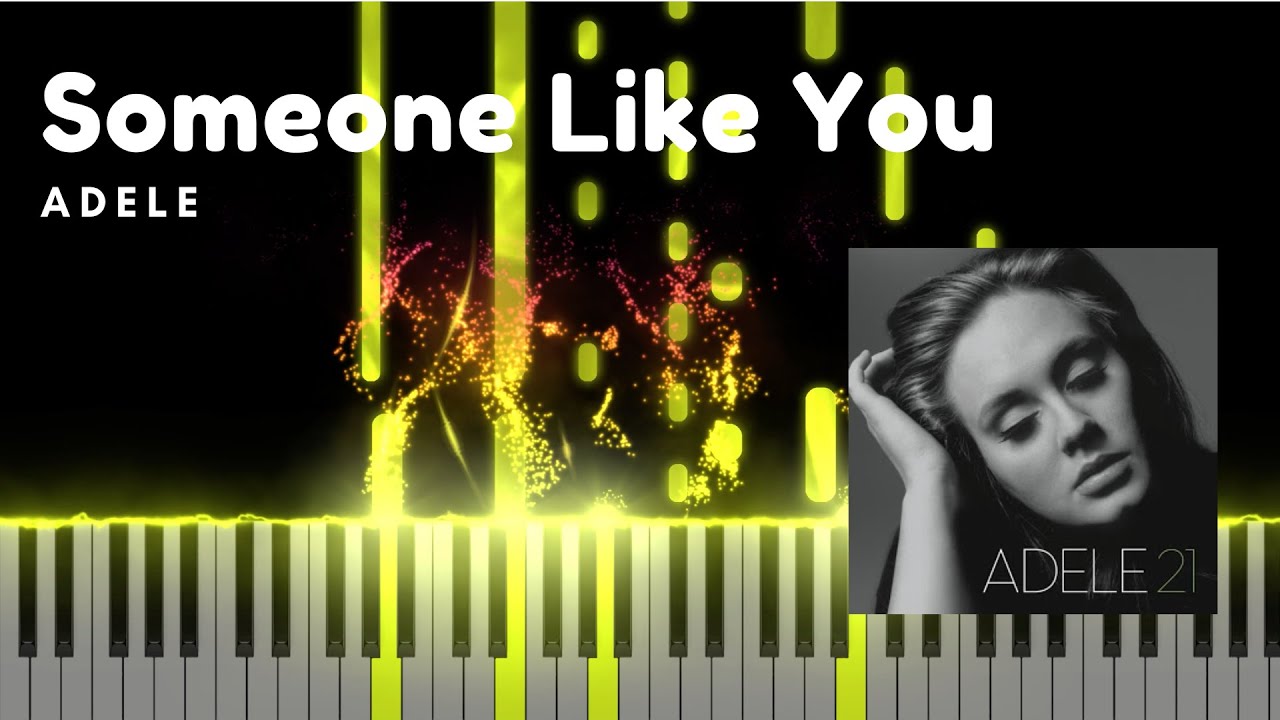 Someone Like You - Adele | Piano Arrangement - YouTube