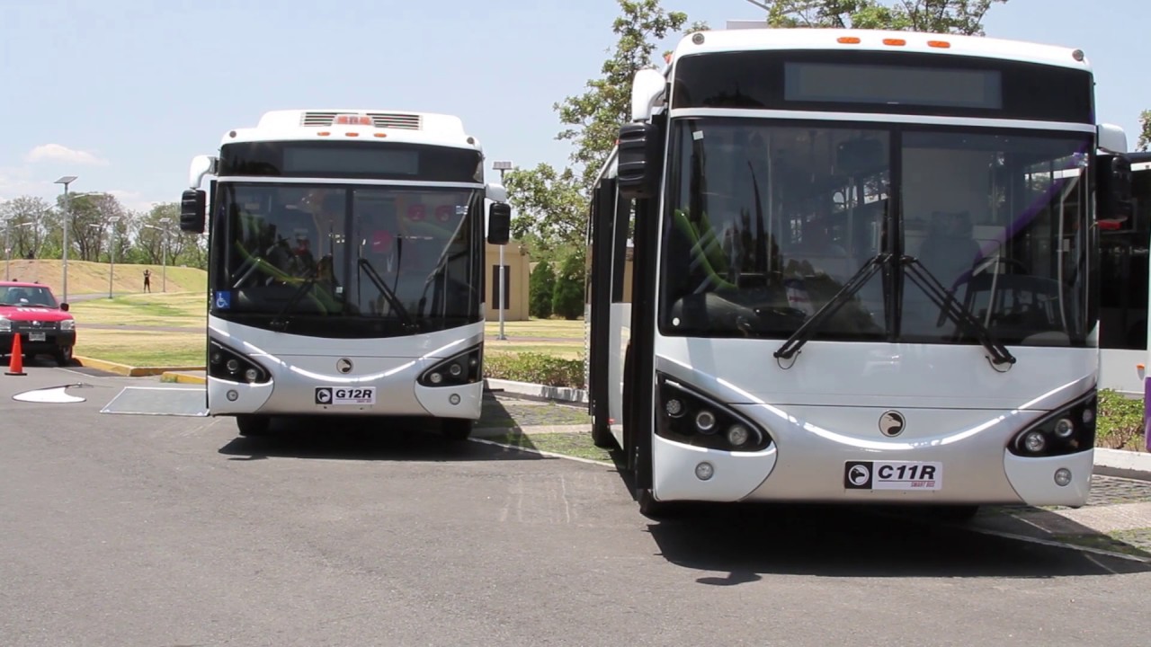 MASA Presenta Autobuses Dedicados al Transporte de Pasajeros - YouTube