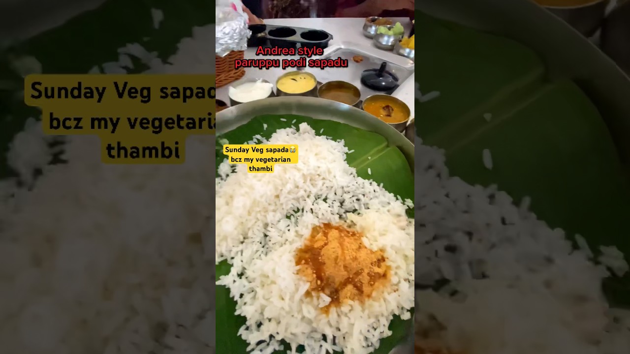😂Sunday veg sapadu bcz vegetarian thambi parithabangal🤣🤣 #shortsfeed # ...