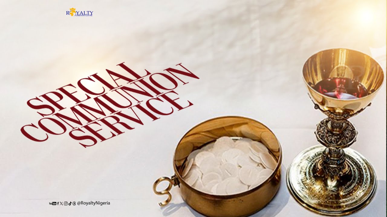 SPECIAL COMMUNION SERVICE (SUNDAY SERVICE) 25-05-2025 - YouTube