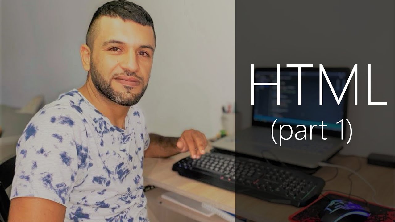 Learn HTML 5 (Intro Part1) بالتونسي - YouTube