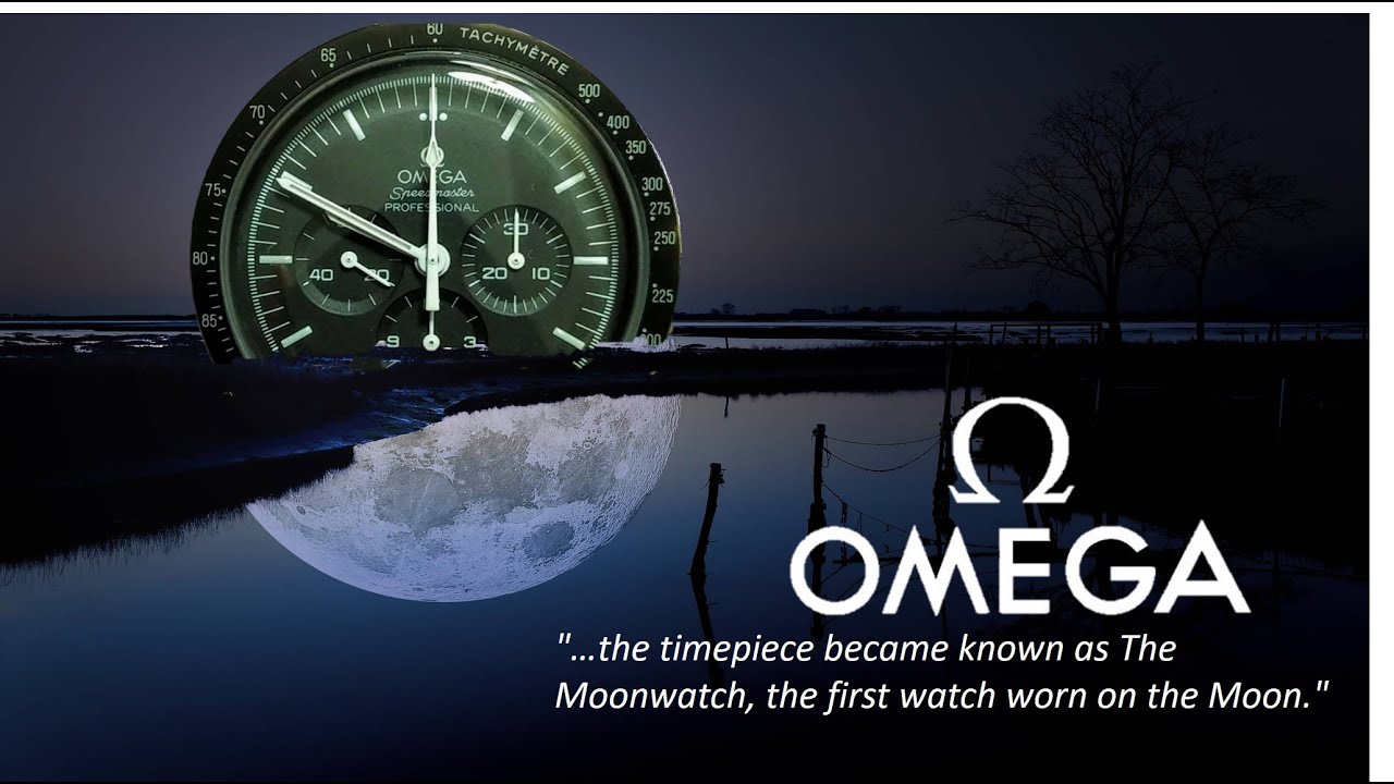 Omega Speedmaster "MOONWATCH" drawing - YouTube