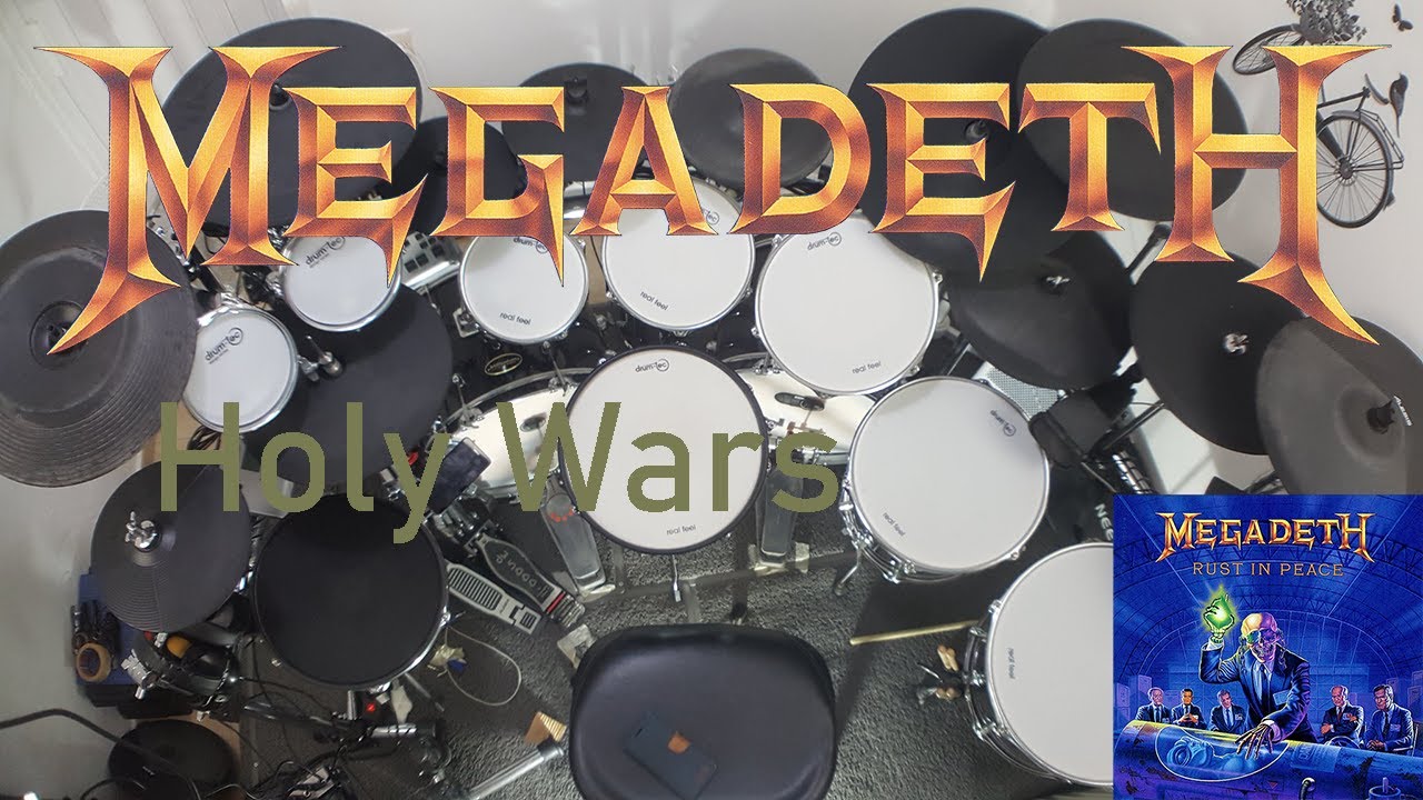 Megadeth - Holy Wars drums - YouTube