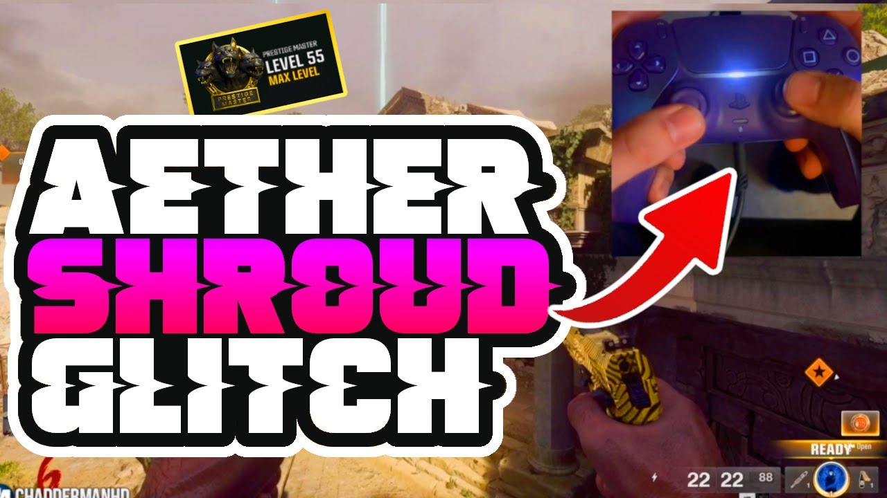 BO6 Zombie glitches SOLO AETHER SHROUD GLITCH EASIER (W/CONTROLLER VIEW ...