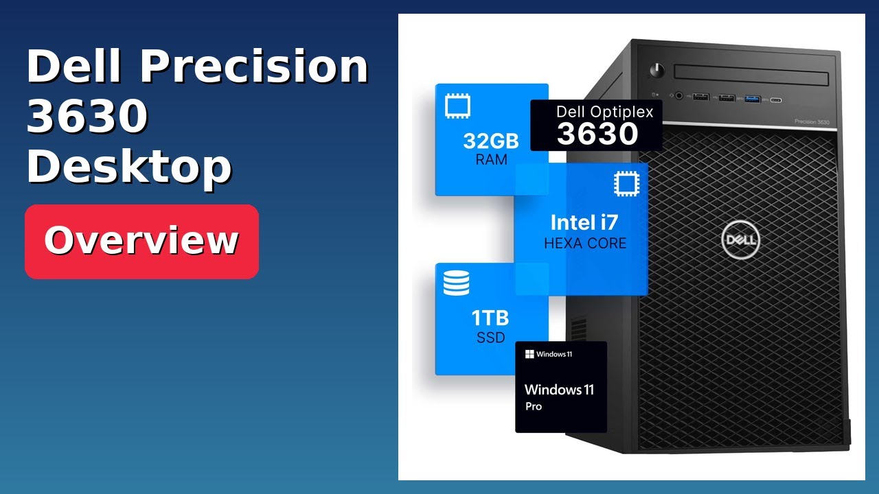 REVIEW (2026): Dell Precision 3630 Desktop. Features. - YouTube