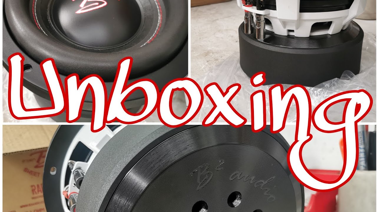 Unboxing B2 Audio Rage XL 10. 1500 RMS 10 inch subwoofer. Overview ...
