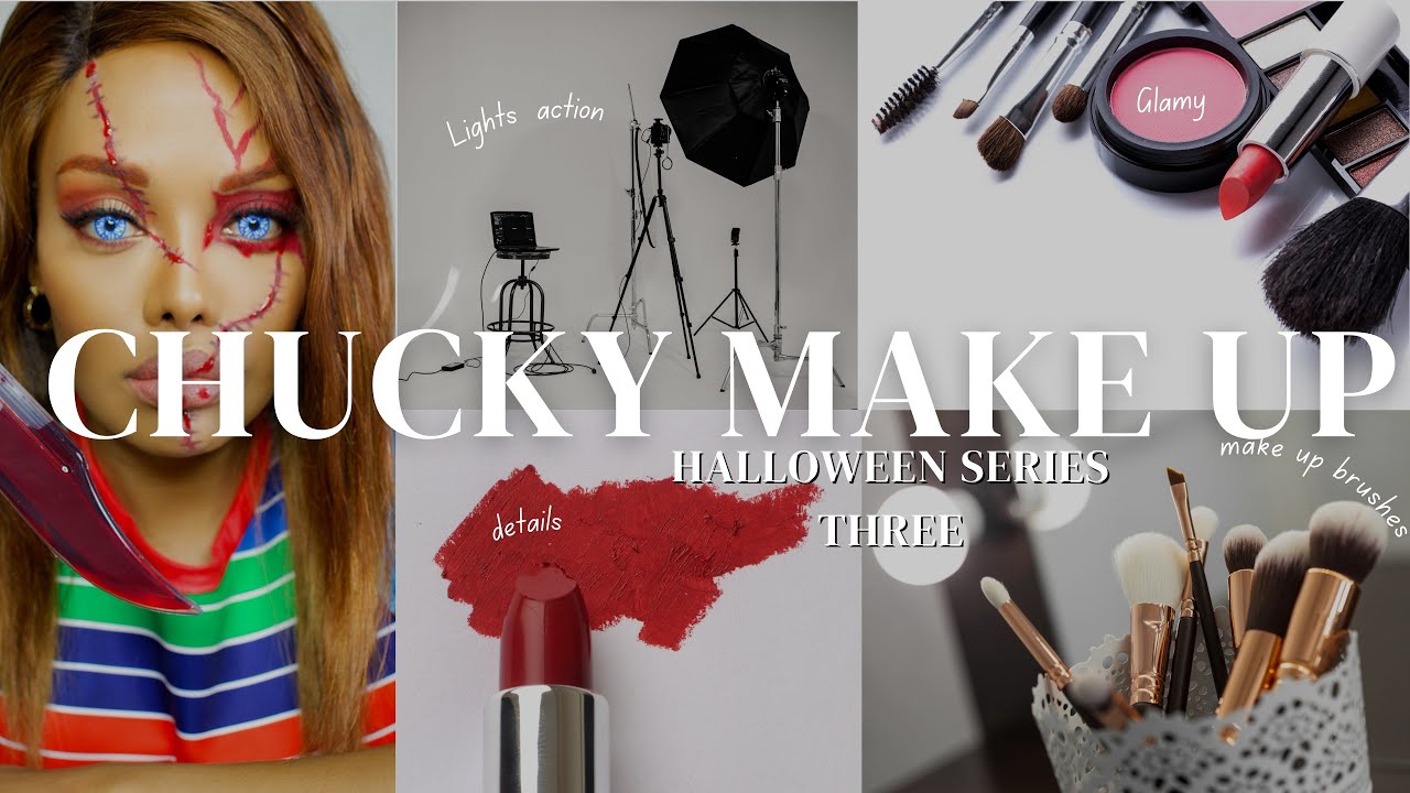 How I achieved my CHUCKY Look : Makeup tutorial | Mercy Mogase - YouTube