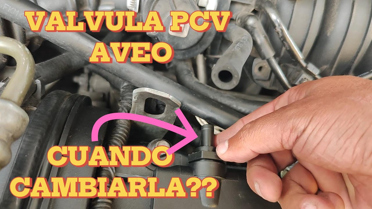 VALVULA PCV AVEO - YouTube
