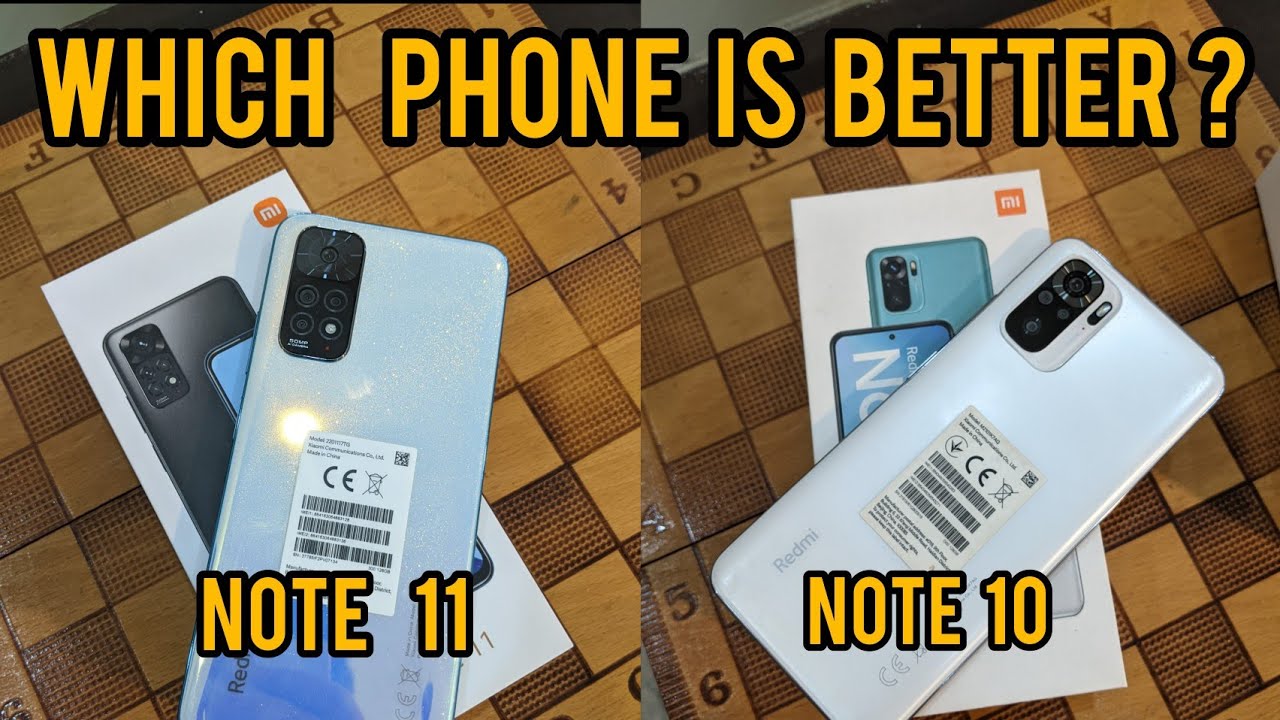 Redmi note 11 vs Redmi note 10 / Comparison video / @hlvlogs2751 - YouTube