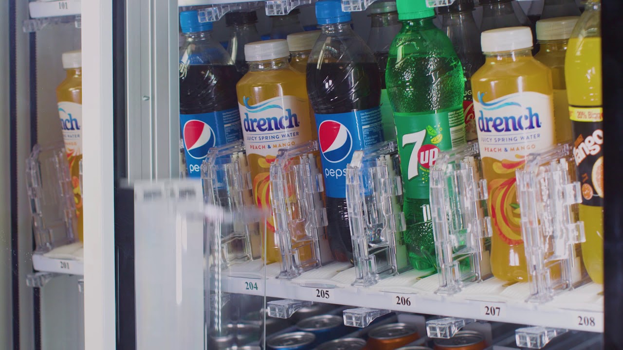 Vending Machines Urban Bistro www.urbanbistro.co.uk - YouTube