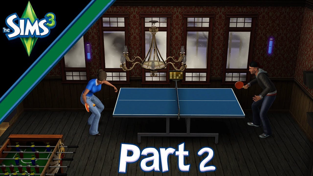 Let's Play The Sims 3 (Atterberry Family Season 6) - Part 2 "Game Night ...