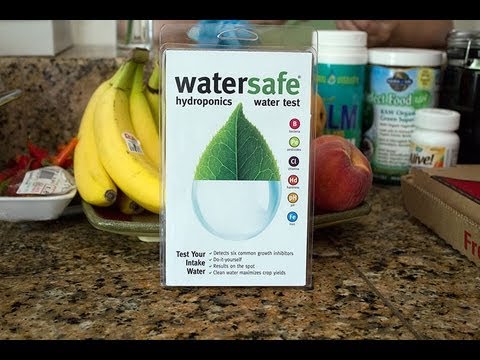 Watersafe Hydroponic Water Test Kit - YouTube