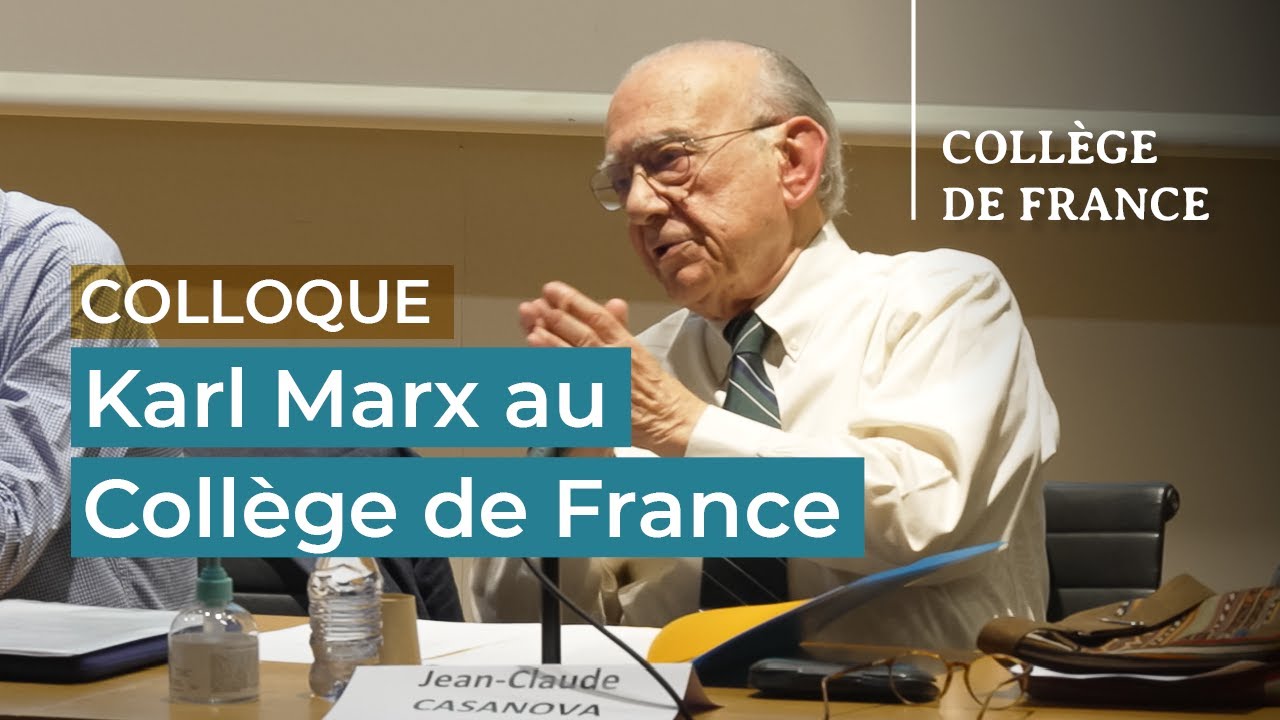 Karl Marx au Collège de France (12) - Antoine Compagnon (2022-2023 ...