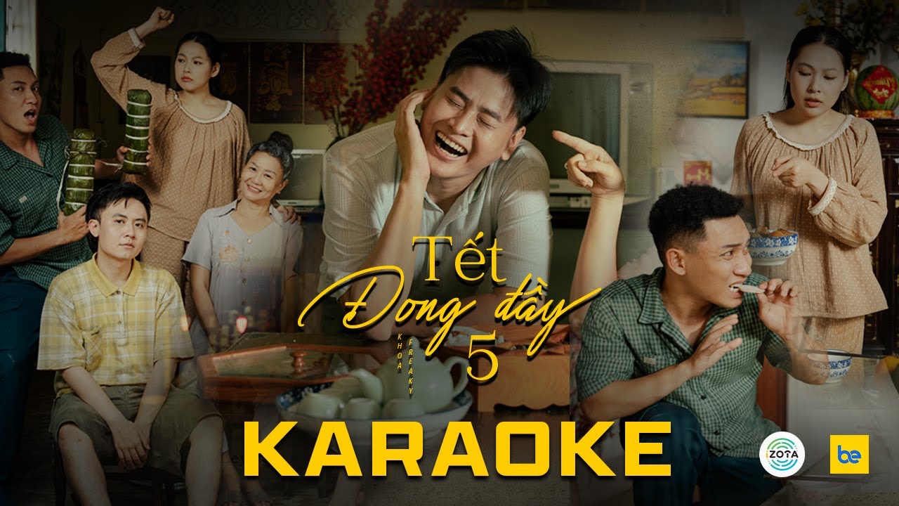 [Karaoke] TÊT ĐONG ĐẦY 5 KHOA X FREAKY - YouTube