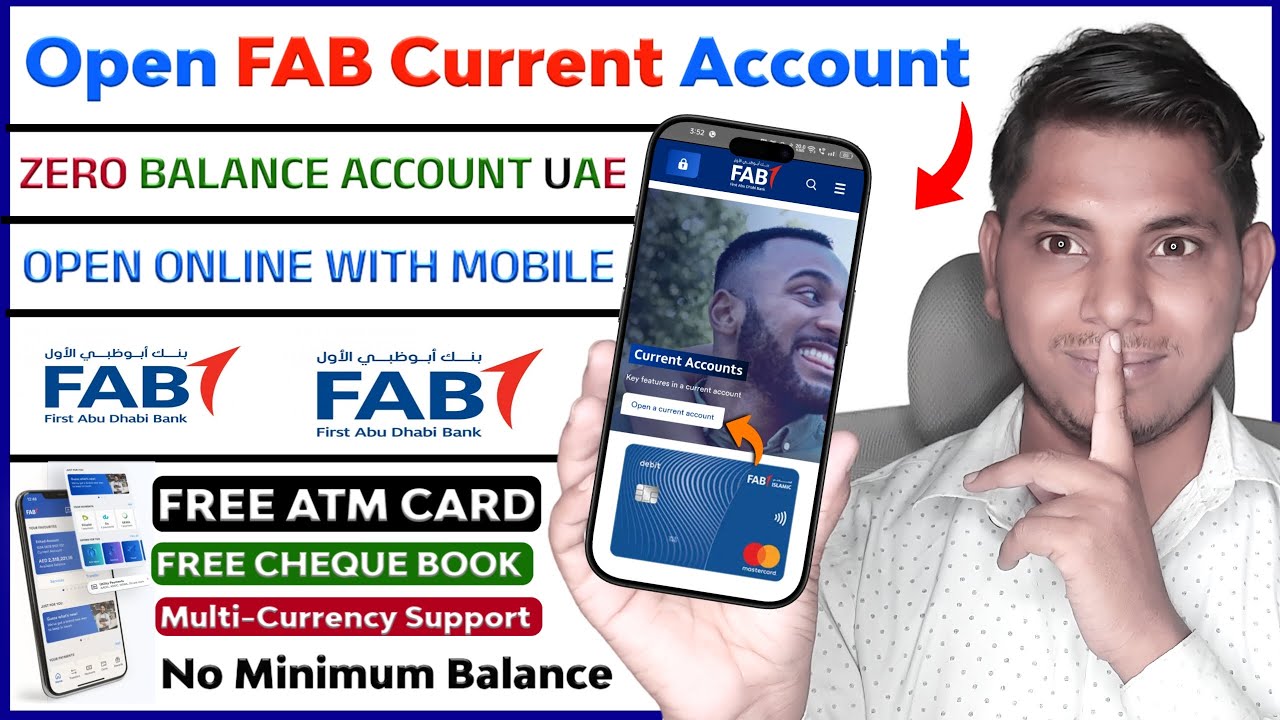FAB Bank Current Account – Open Instantly with Zero Balance & Low Fees ...