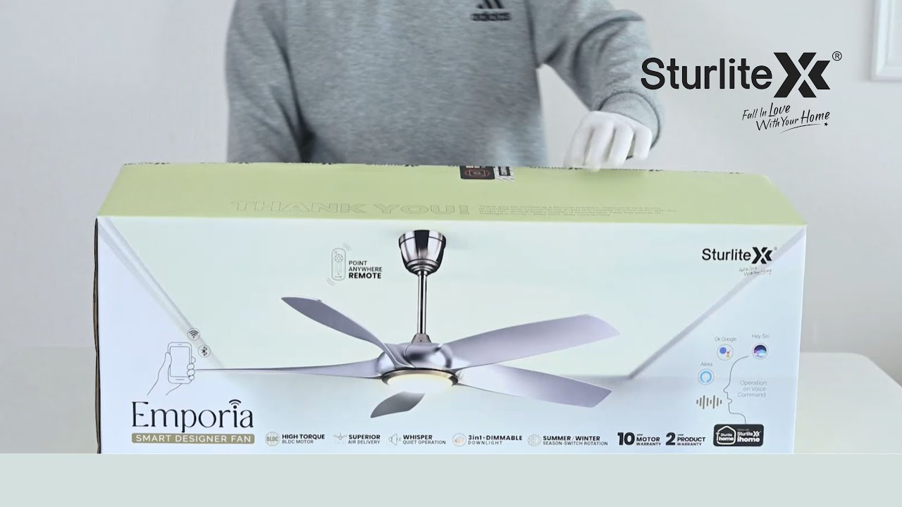 Effortless Installation of Emporia Smart Designer Fan with LED ...