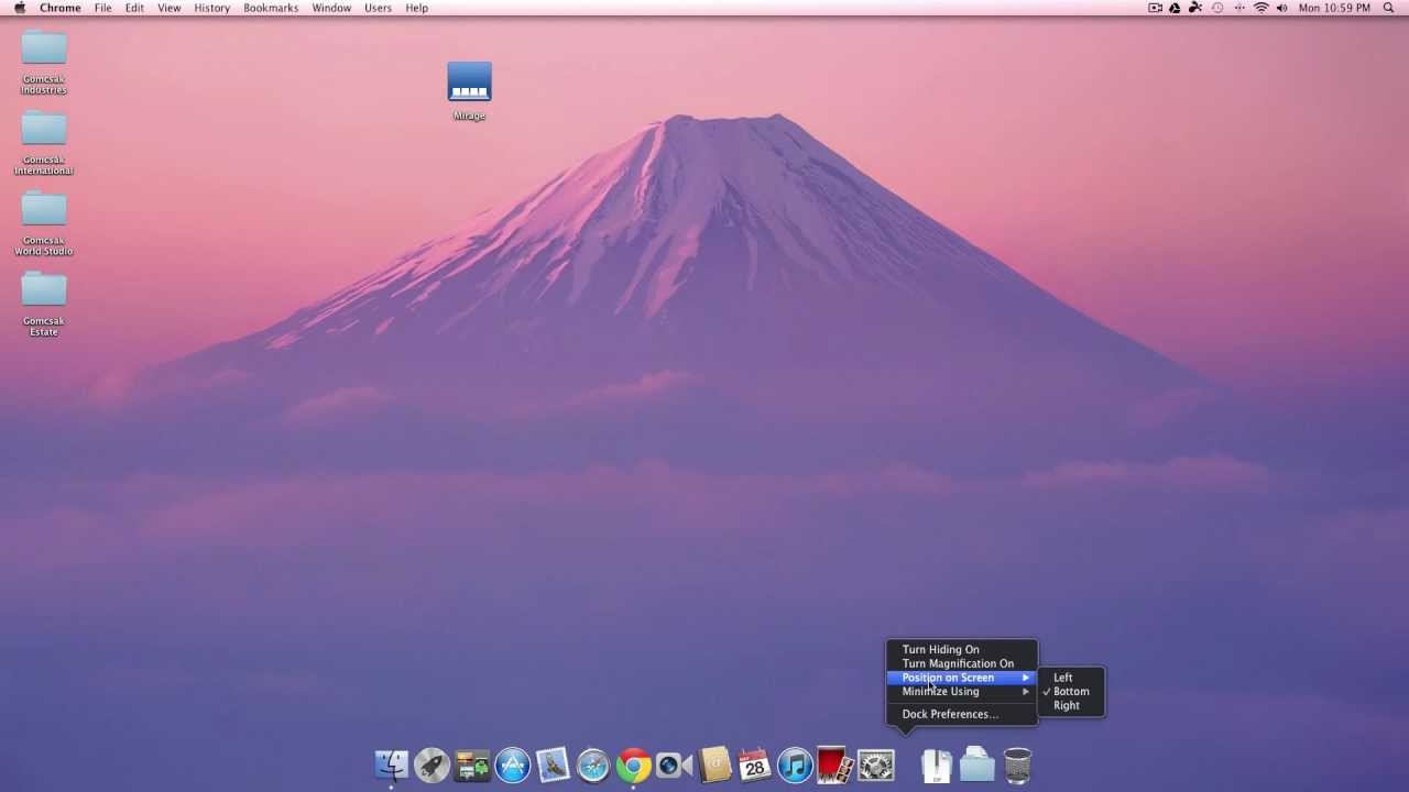 How to: Make Your Dock Transparent - YouTube