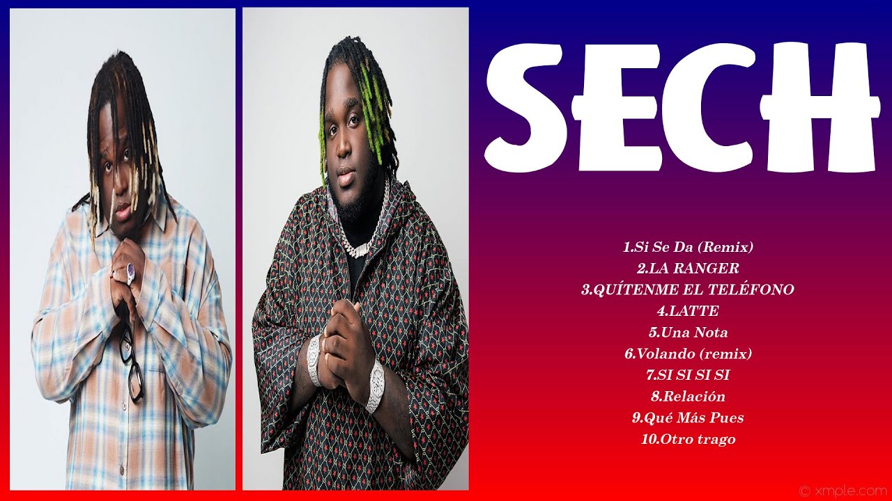 Top 10 songs Sech 2024 ~ Best Sech playlist 2024 - YouTube