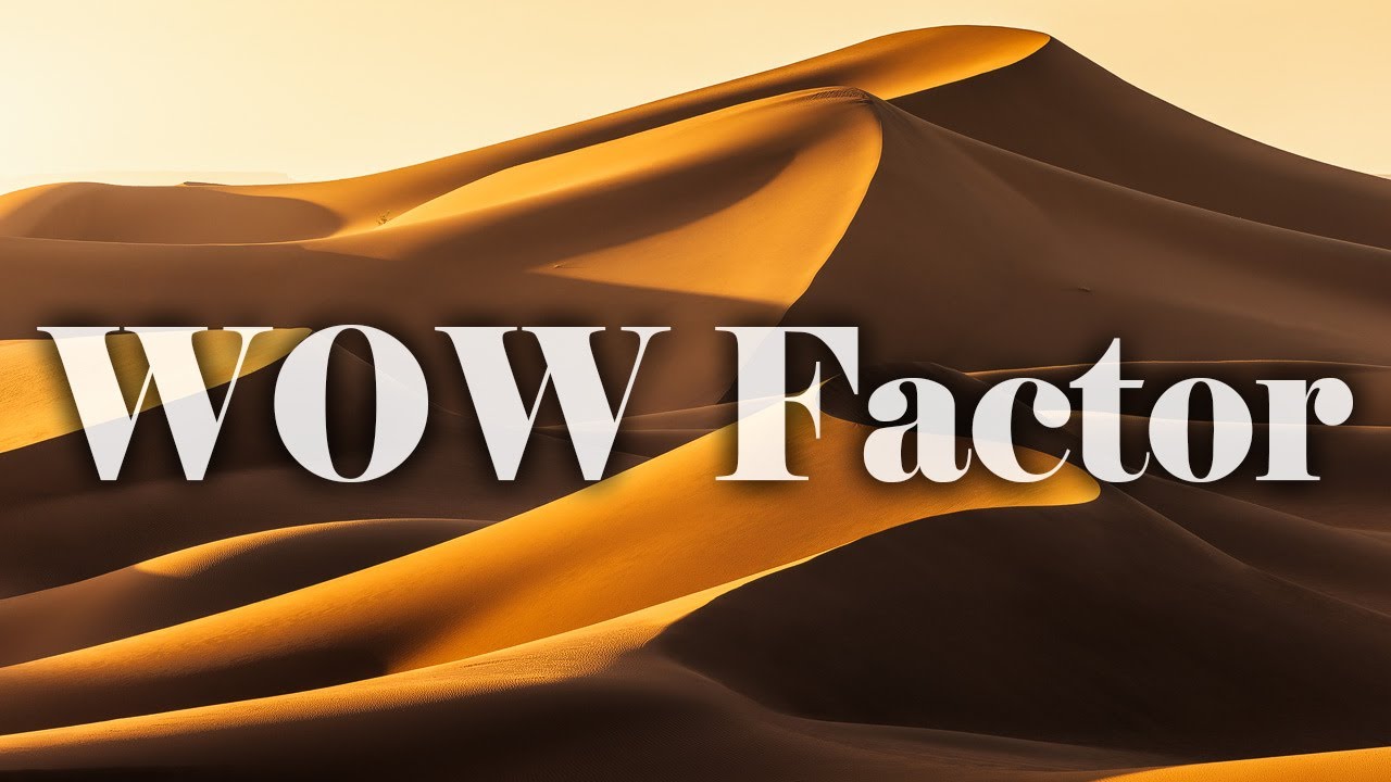 WOW Factor in Lightroom - Create Vibrant Desert Images - YouTube