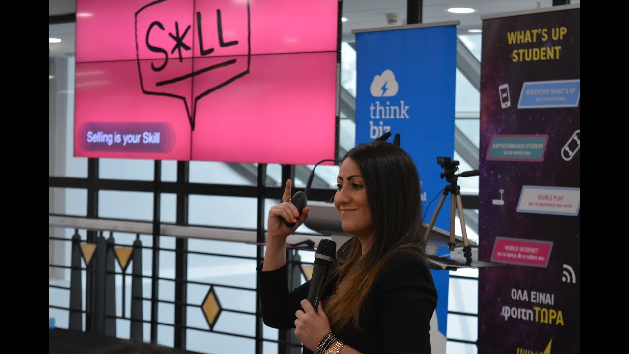 Ethel Agelatou - How I Made All Greek Executives Laugh | ThinkBiz ...