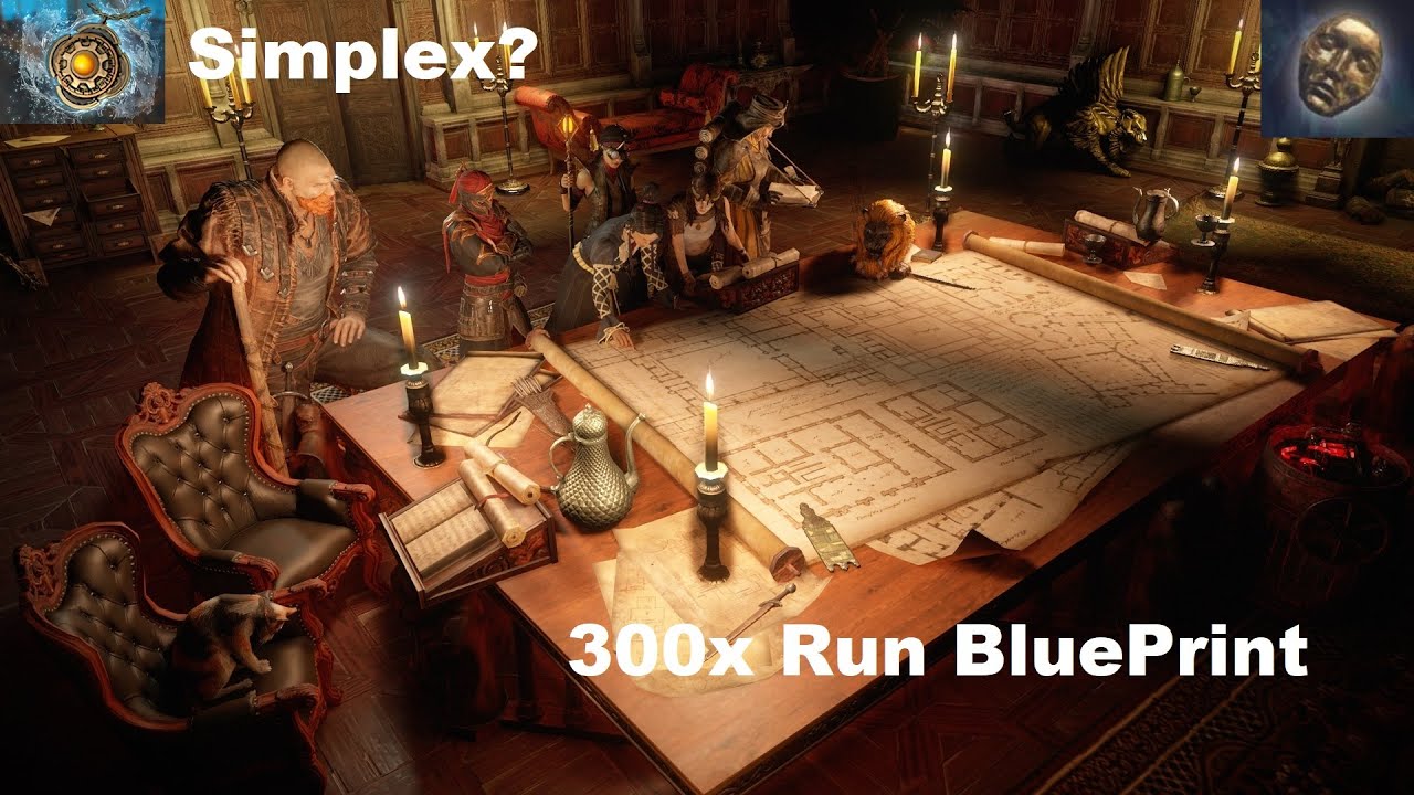 300x BluePrint / My characters for Heist Run / Trickster(276ms) and ...