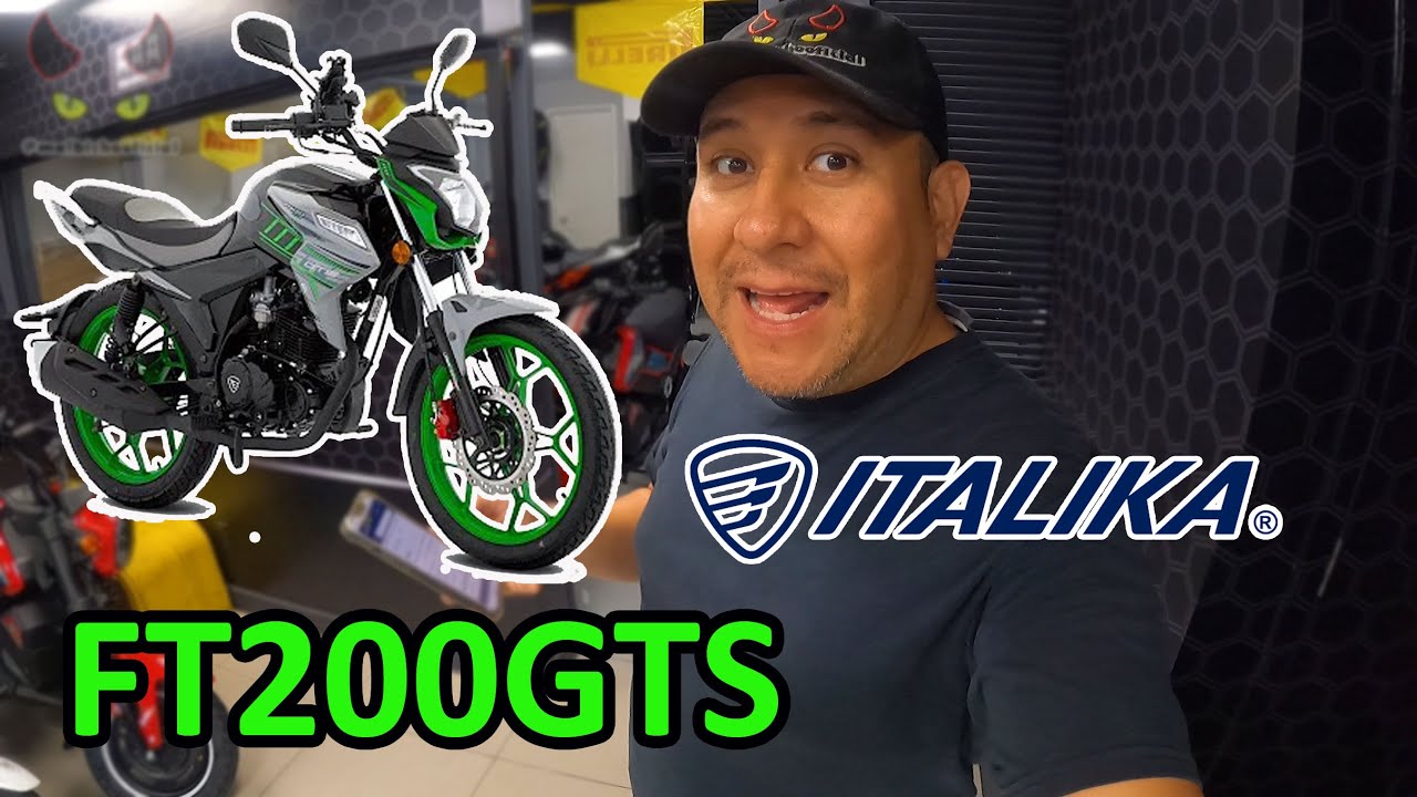 Nueva FT200GTS de Italika 2025 - YouTube