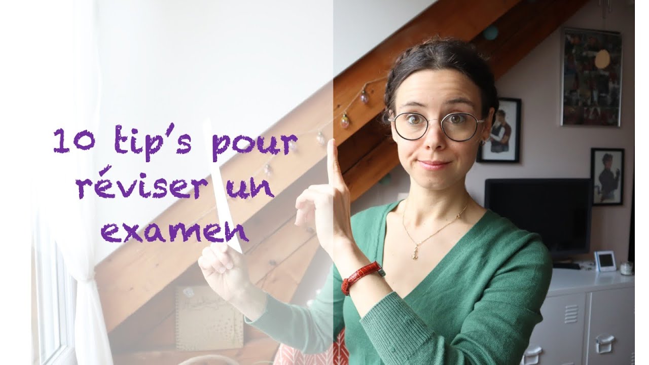 10 tip's pour réviser les examens - YouTube