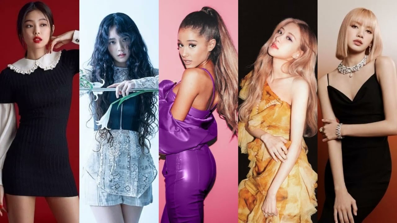 아리와 블핑의 만남 Ariana Grande & BLACKPINK - '7 Rings X Shut Down' MASHUP ...