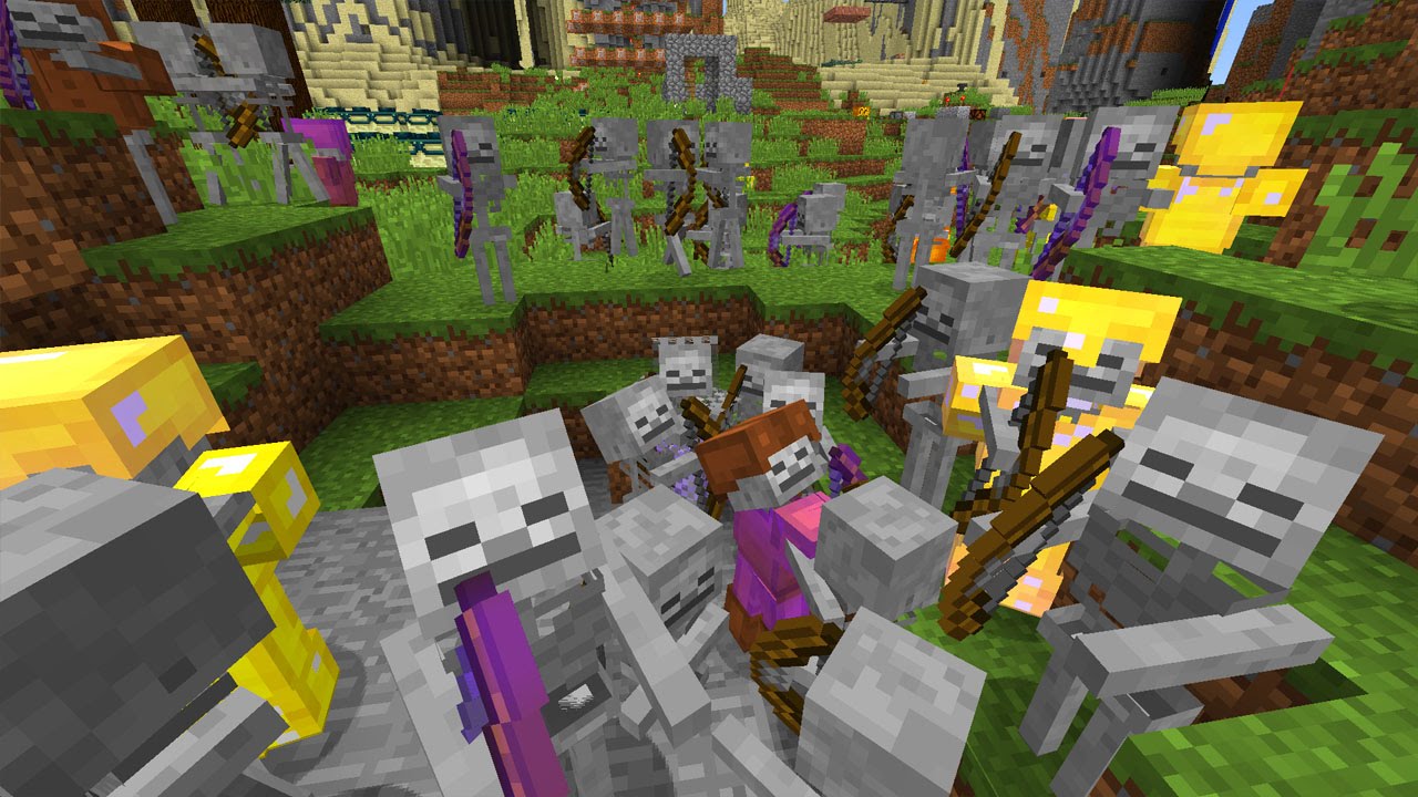 10 Fakten über Minecraft Skelette! (Einsteigerfreundlich) - YouTube